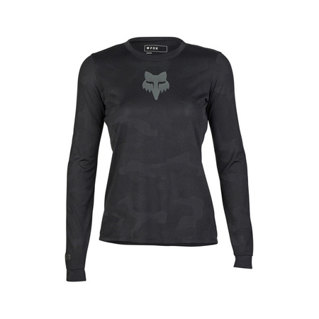 Koszulka Rowerowa Z Długim Rękawem Fox Lady Ranger Tru Dri Black ...