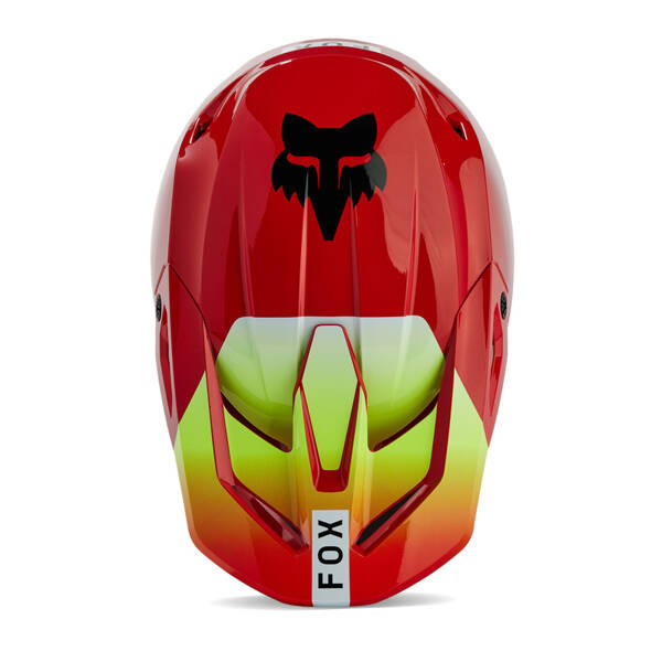Kask FOX V1 Ballast Fluorescent Red | OFF-ROAD \ Kaski \ V-1 | FOXSKLEP.PL